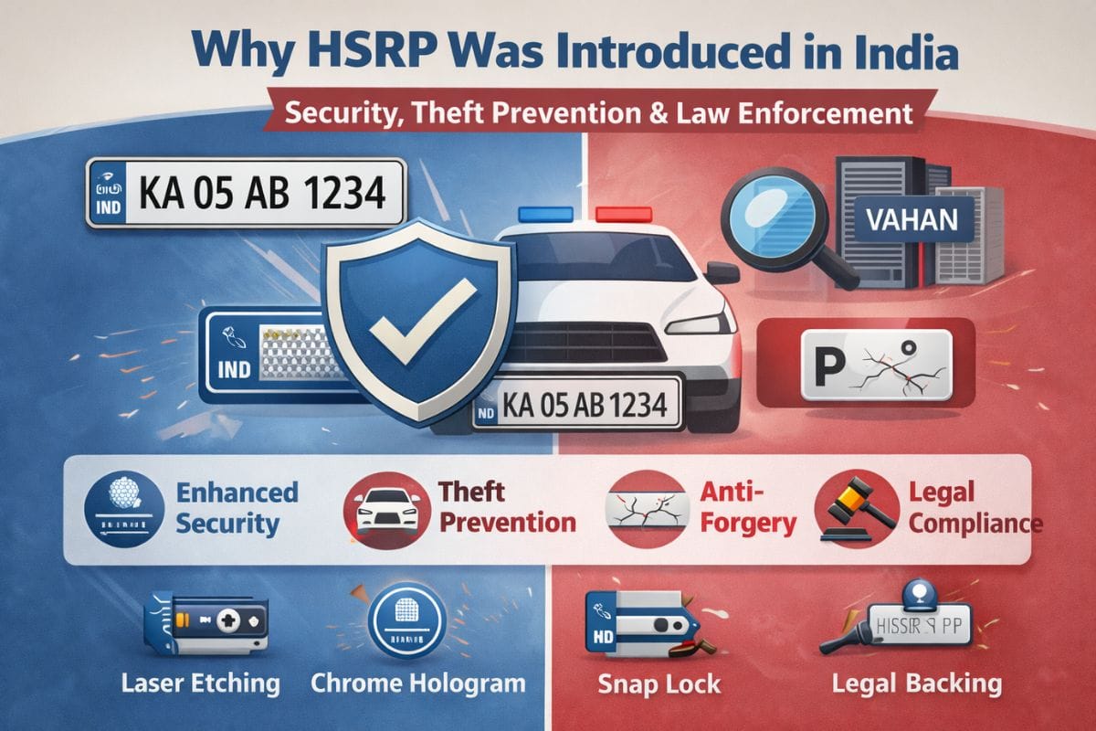 Why HSRP Was Introduced — Security, Theft Prevention & Law Enforcement